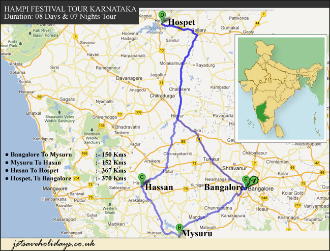 Hampi Festival Tour - Karnataka - Jetsave Holidays - Tour & Travels ...